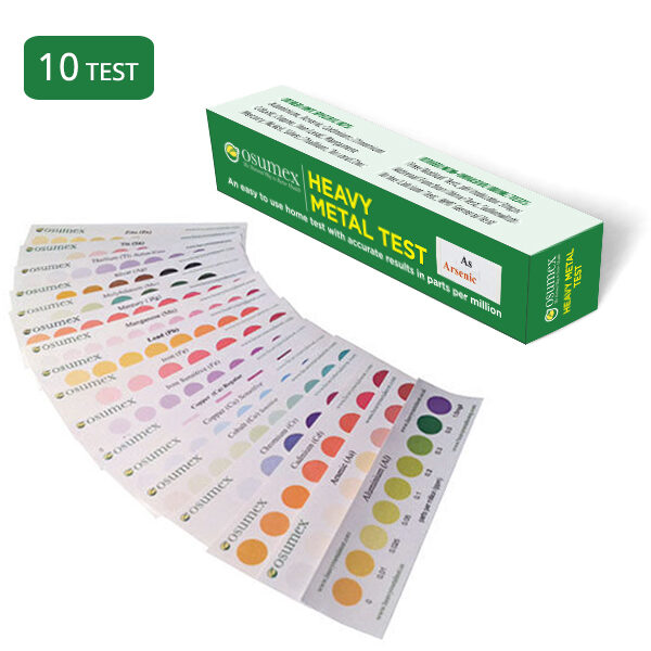 Heavy Metals Test Specific Kit – 10 Test – Osumex